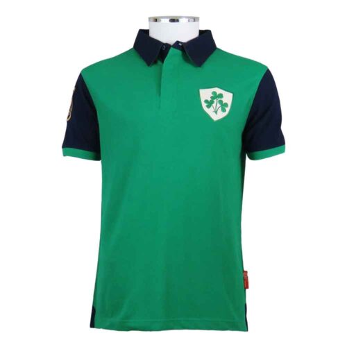 Retro Ireland Rugby Shirt Polo - Vintage Rugby Shirts